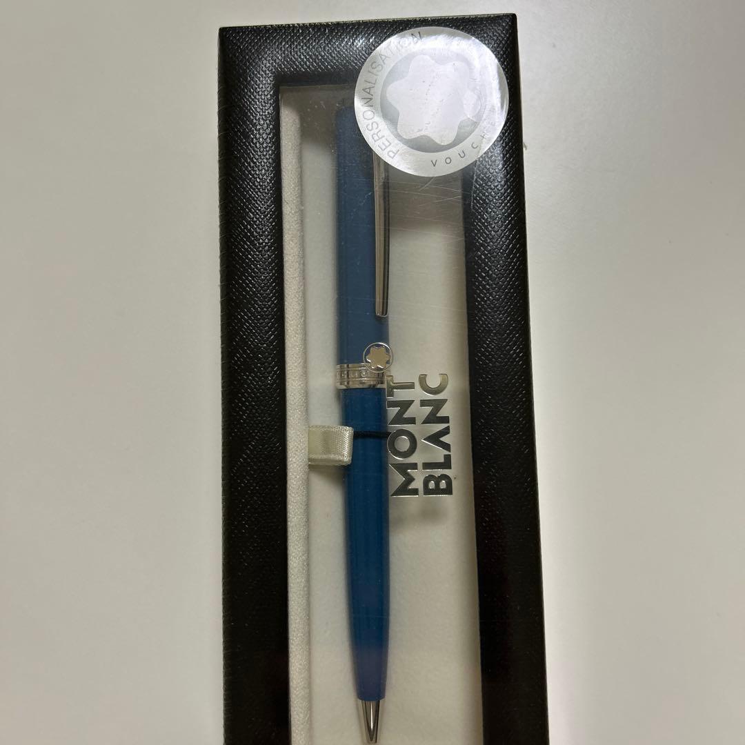 MONT BLANC Pix Petrol Blue ボールペン