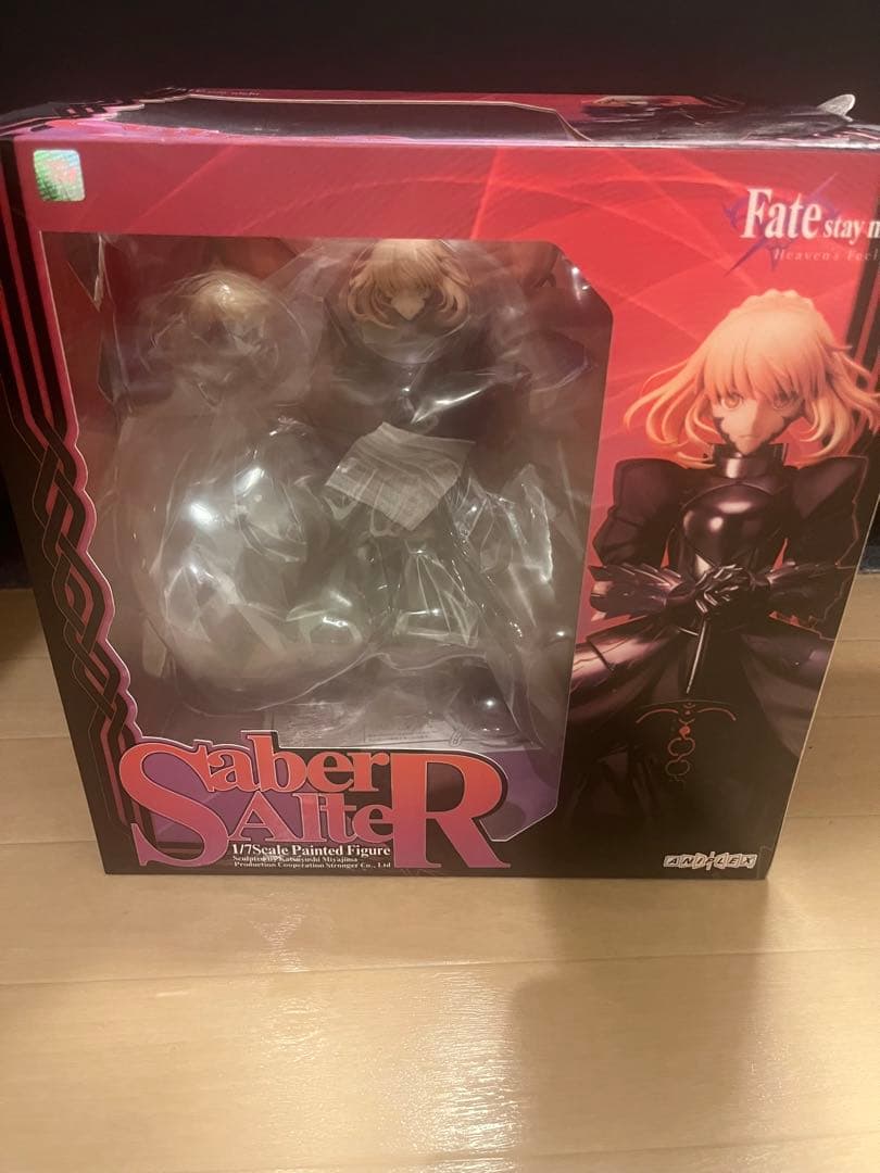 未開封　fateフィギュアFate stay night セイバーオルタ