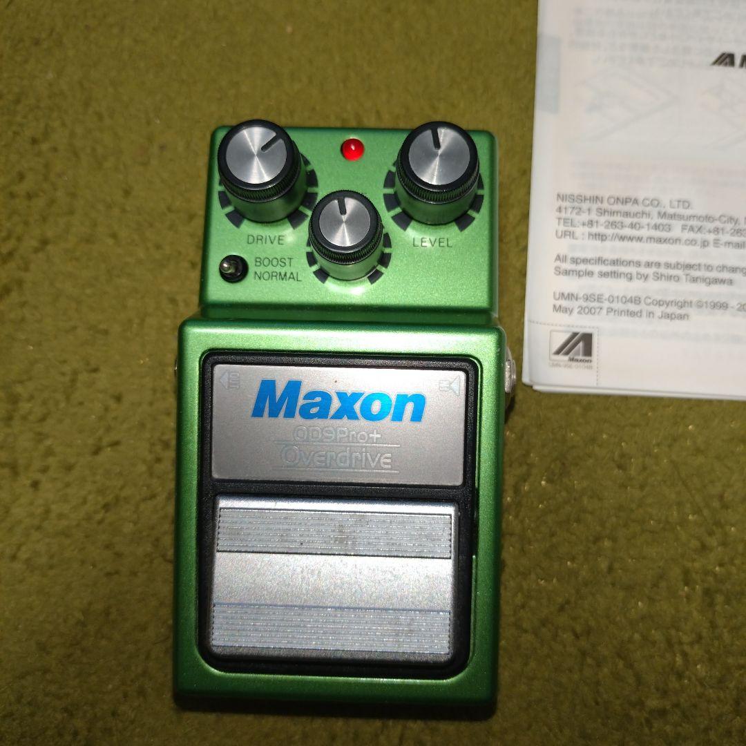 Maxon OD-9 Pro+ Overdrive エフェクター