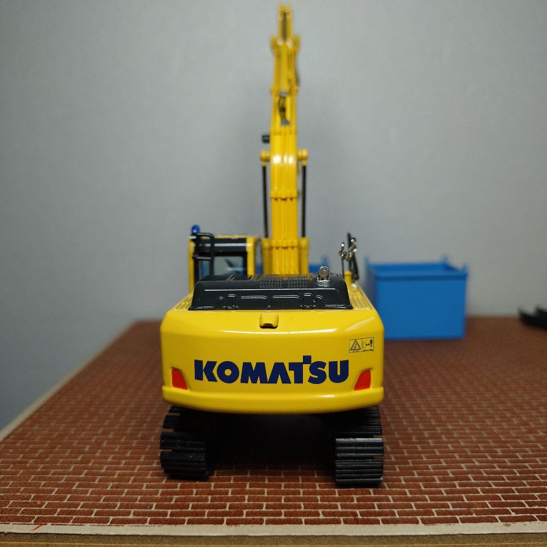 KOMATSU PC200 クレーン仕様機(1/50) コマツ 現地改修カスタム