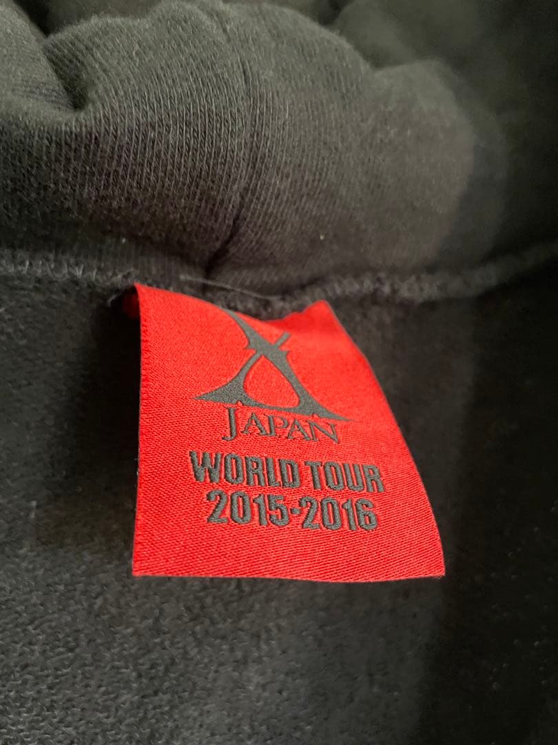 X JAPAN WORLD TOUR2015-2016ロングパーカー