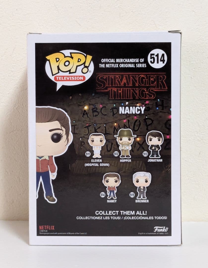 Funko POP　Nancy　#514　ストレンジャーシングス　ナンシー
