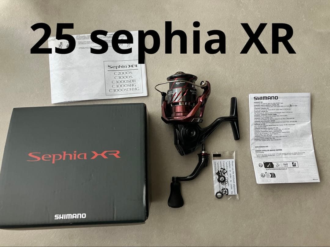 25 sephia XR 新品 C2000s セフィアXR エギング メバリング