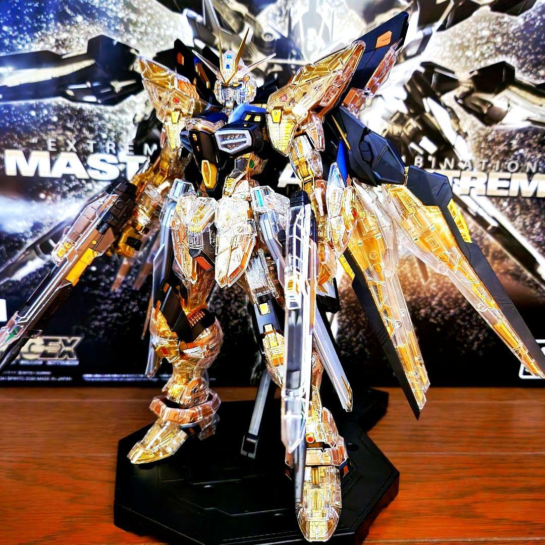 本日まで 完成品 ガンプラ MGEX ストライクフリーダム メカニカルクリア