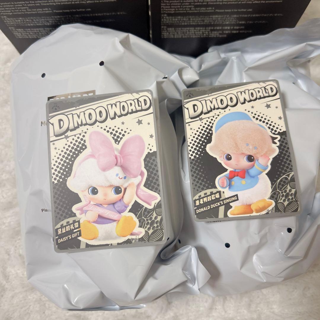 DIMOO WORLD × DISNEY ドナルド&デイジーぬいぐるみ Set