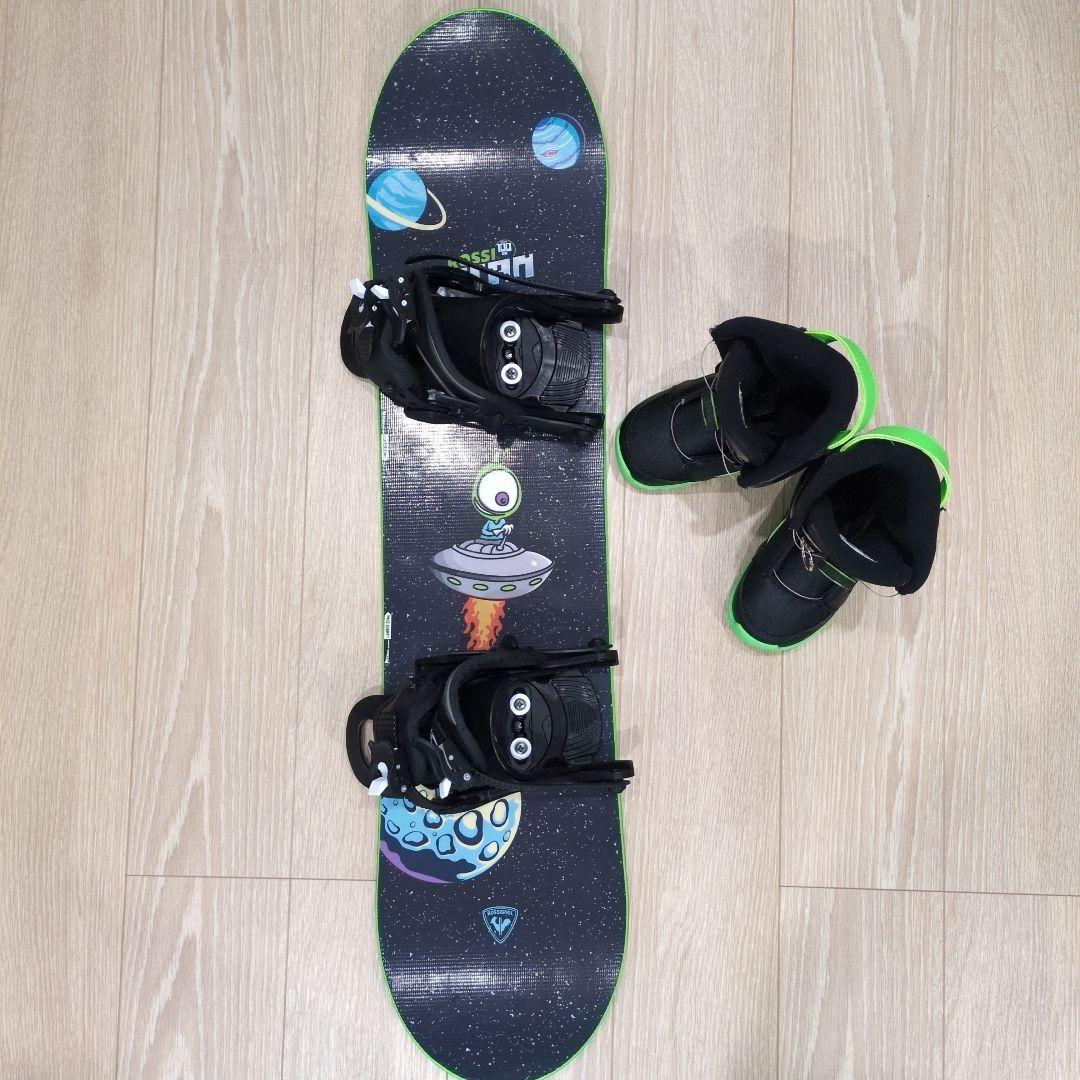 キッズ用　ロシニョール　スノーボード3点セット