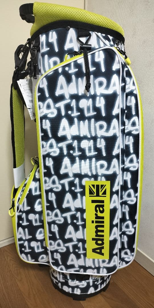 【新品】アドミラル キャディバッグ　ベージュ　Admiral