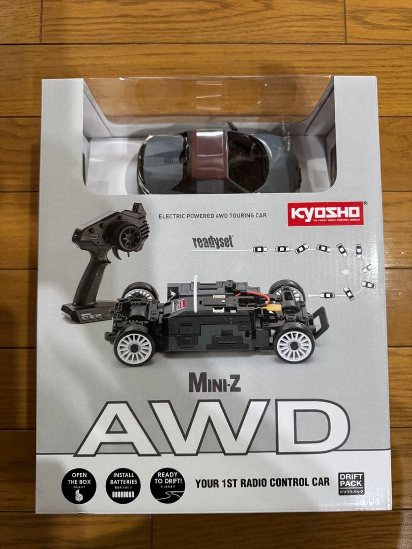 KYOSHO Mini-Z AWD S660 ネオクラシック未塗装ボディ付