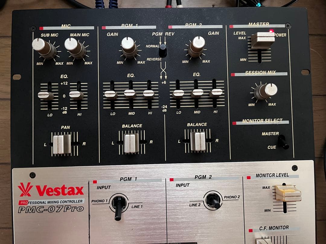 メンテナンス済み　Vestax PMC-07Pro DJミキサー