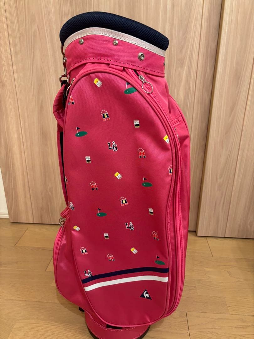 le coq sportif golf★ピンク ゴルフバッグ・キャディバッグ