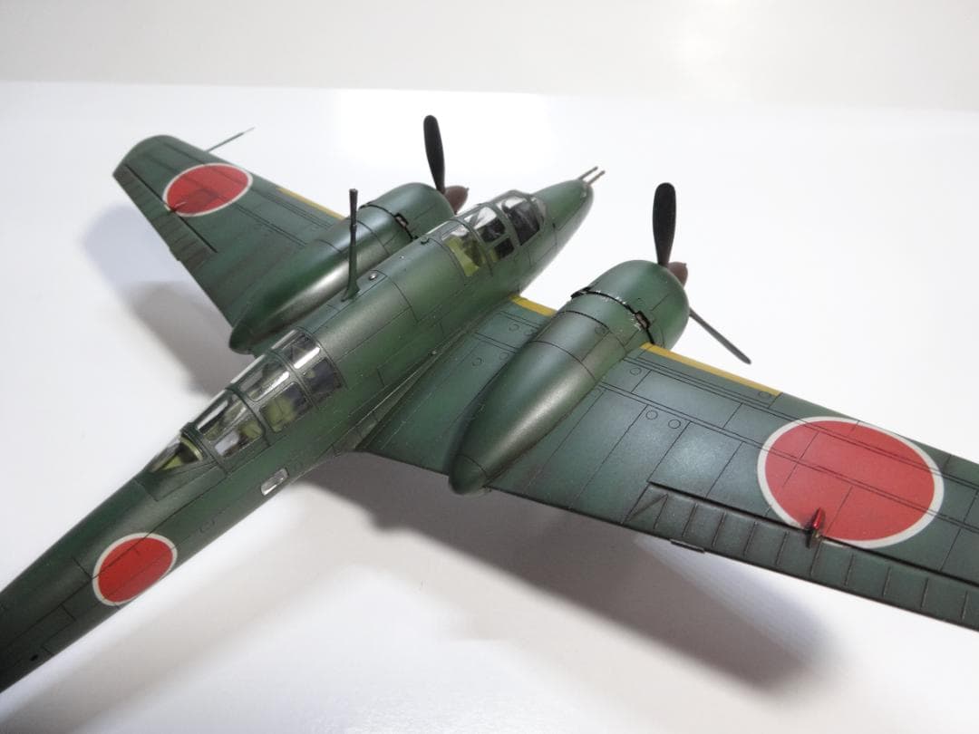 ハセガワ1/72「百式司令部偵察機Ⅲ型改 防空戦闘機」完成品
