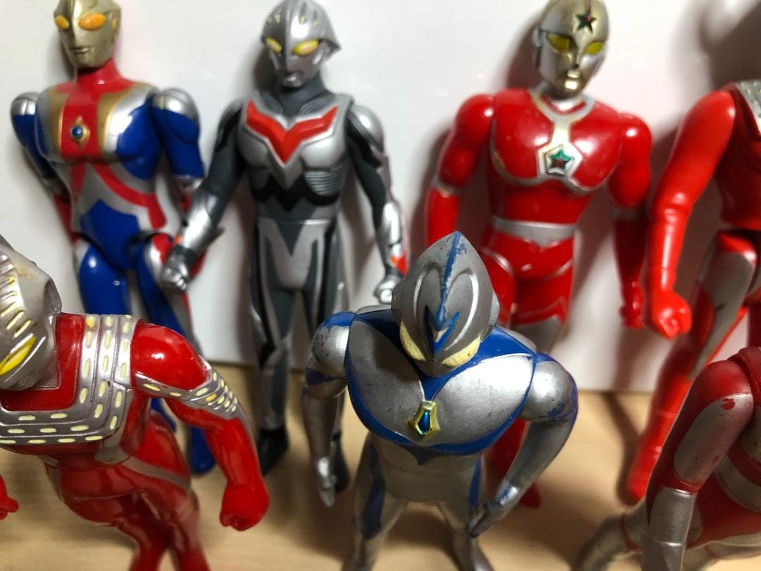 ジャンク　ソフビ　ウルトラマン系　62体まとめて　※傷や汚れあり