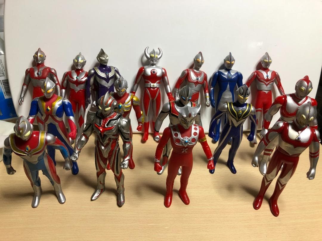 ジャンク　ソフビ　ウルトラマン系　62体まとめて　※傷や汚れあり