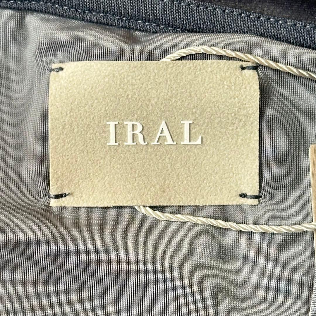 新品　IRAL S-L グレー ベロア　ジャージ上下セット　トラックジャケット