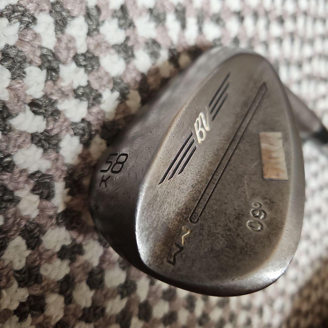 支給品　VOKEY WEDGE WORKS 58° Kグラインド raw