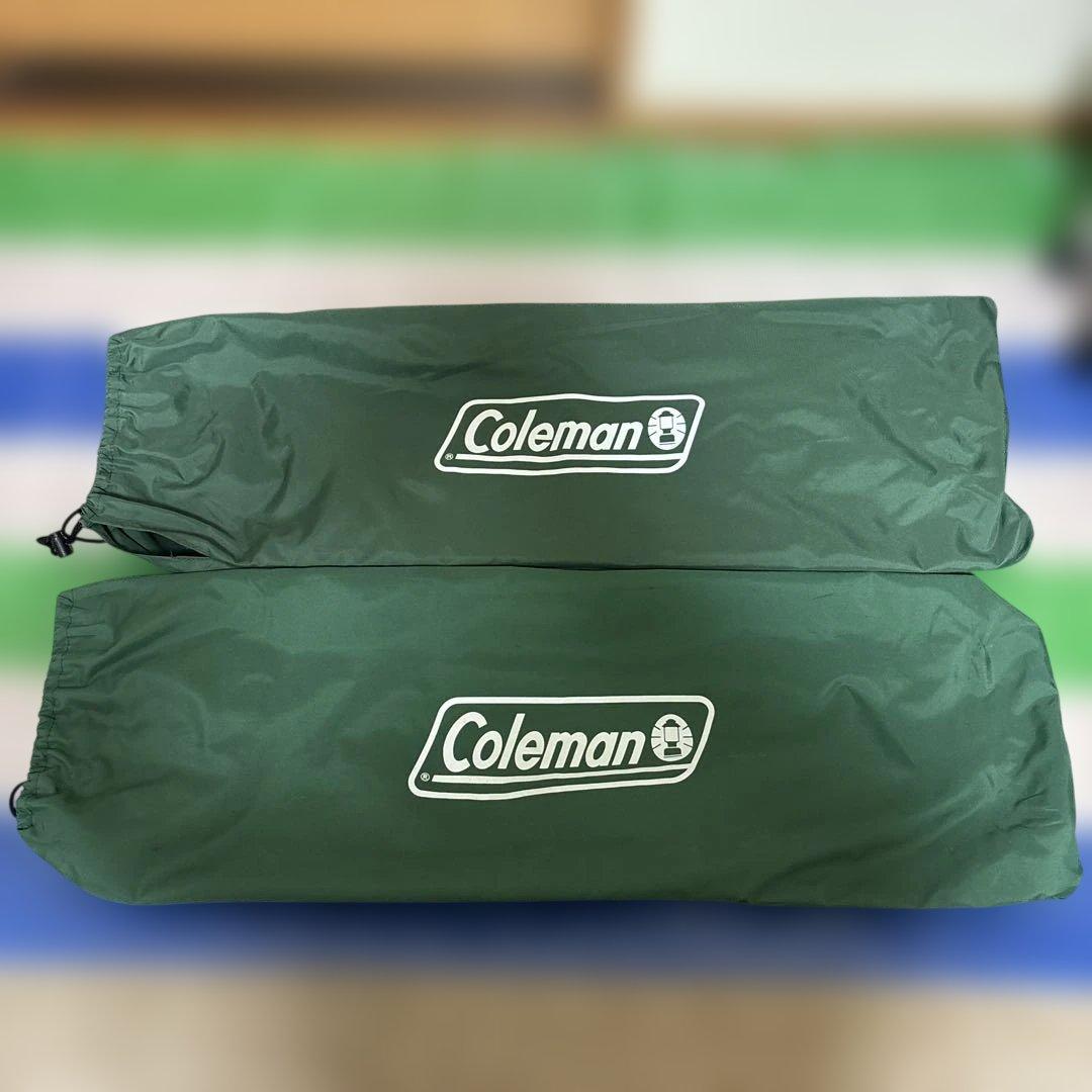 Coleman スリムキャプテンチェア グリーン 2脚セット