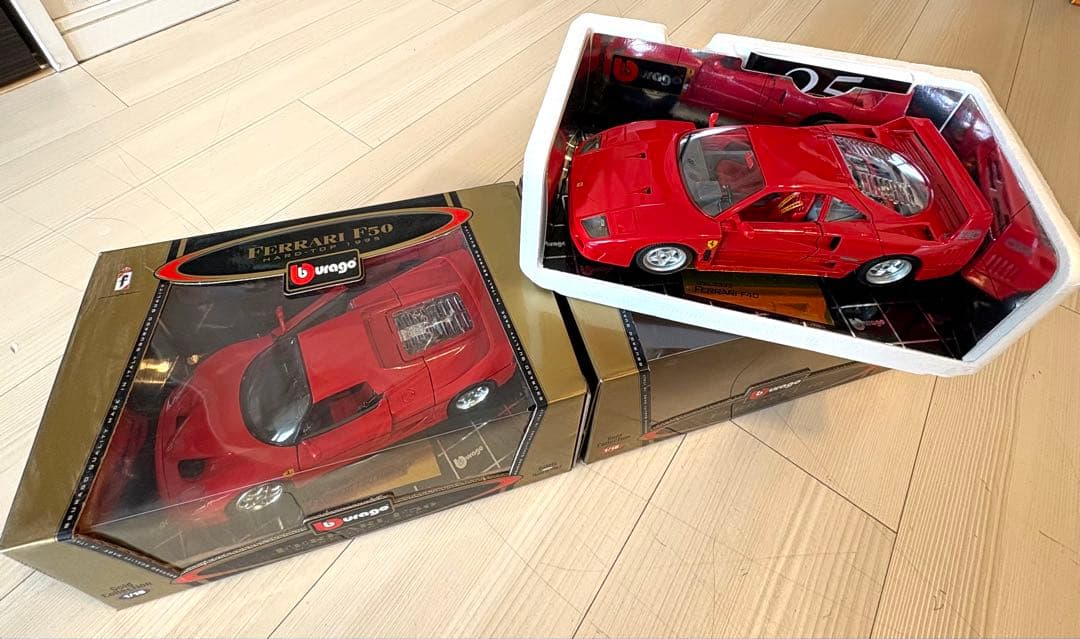 1/18 ブラーゴ　フェラーリ　F40 　２台セット