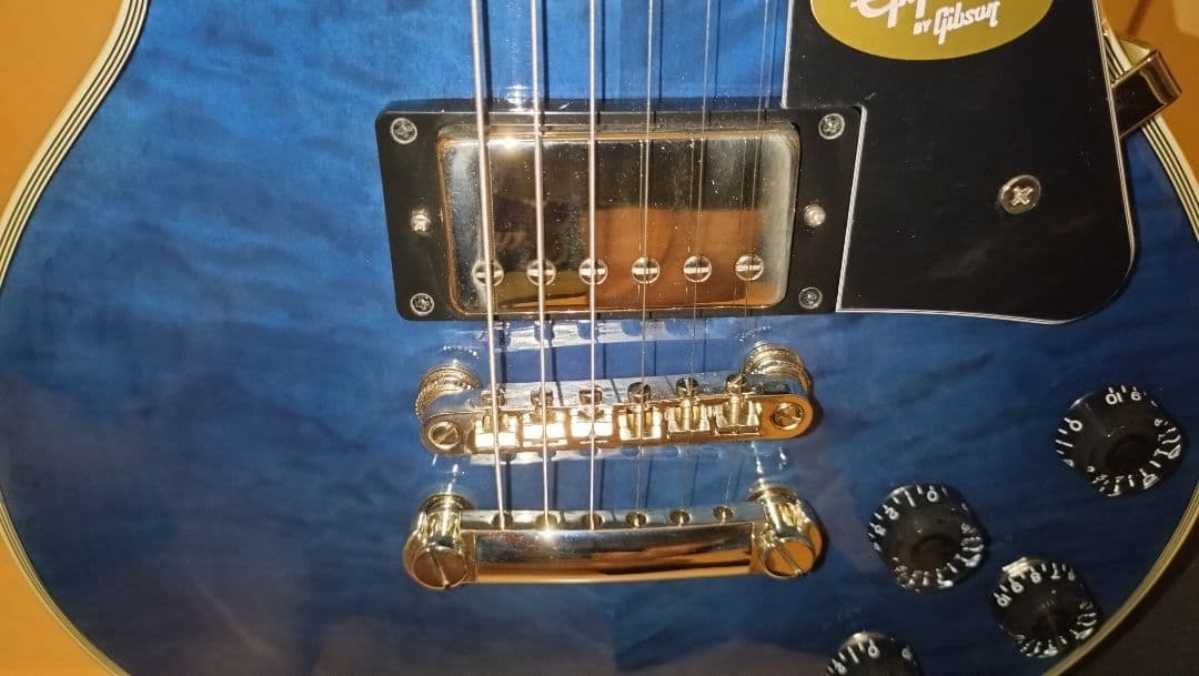 エピフォン Epiphone Les Paul Quilt Viper Blue