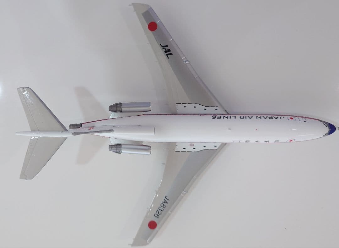 【稀少】JAL B727-46 （旧々鶴丸塗装）