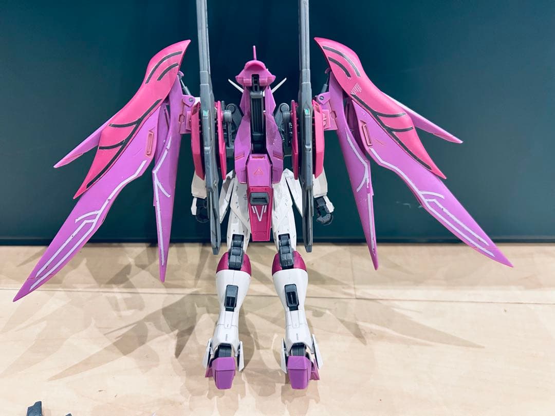 MG 全塗装完成品 デスティニーインパルスガンダムR リジェネス