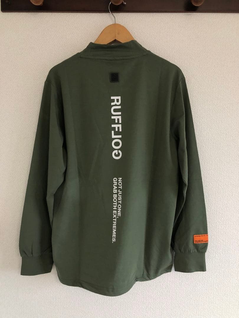 RUFFLOG MOCK NECK KHAKI ラフロッグ　新作