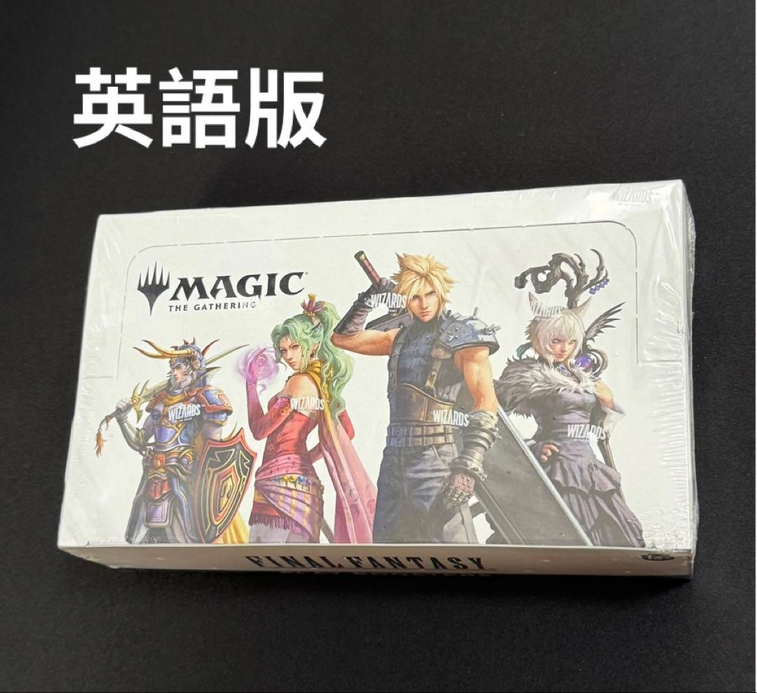 MTG ファイナルファンタジー プレイブースター1BOX 英語版 シュリンク付