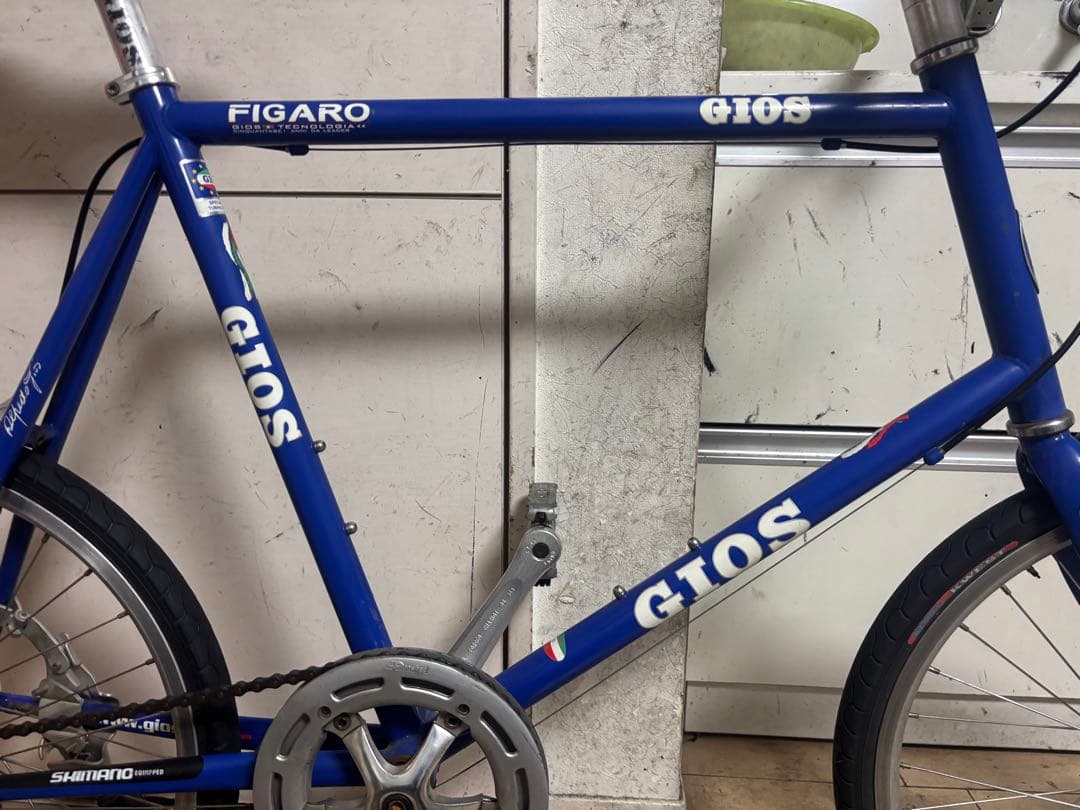 GIOS FIGARO ジオスのミニベロ　小径車 ブルー