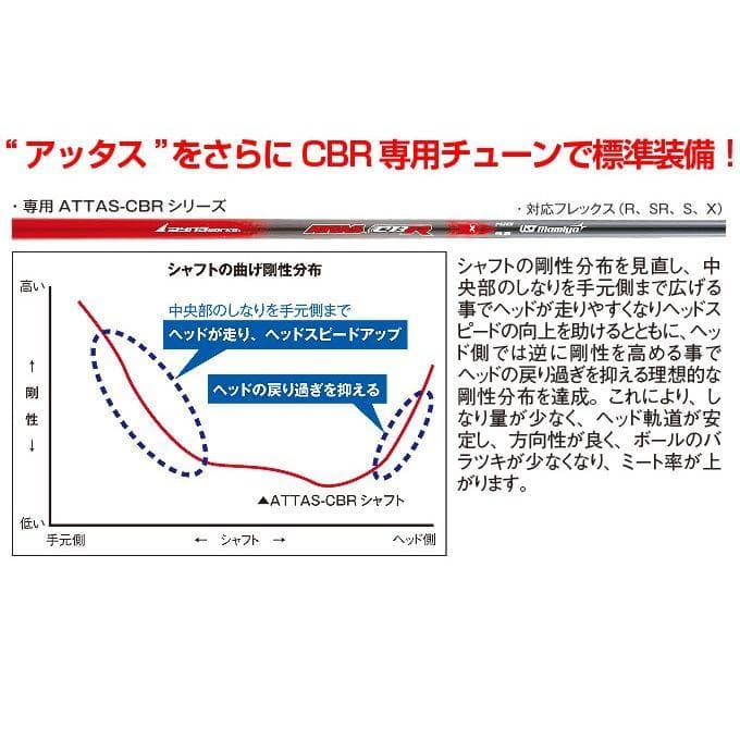 【新品】新発売！CBR BLACKⅡ SLEルール適合モデル 低ロフトも有