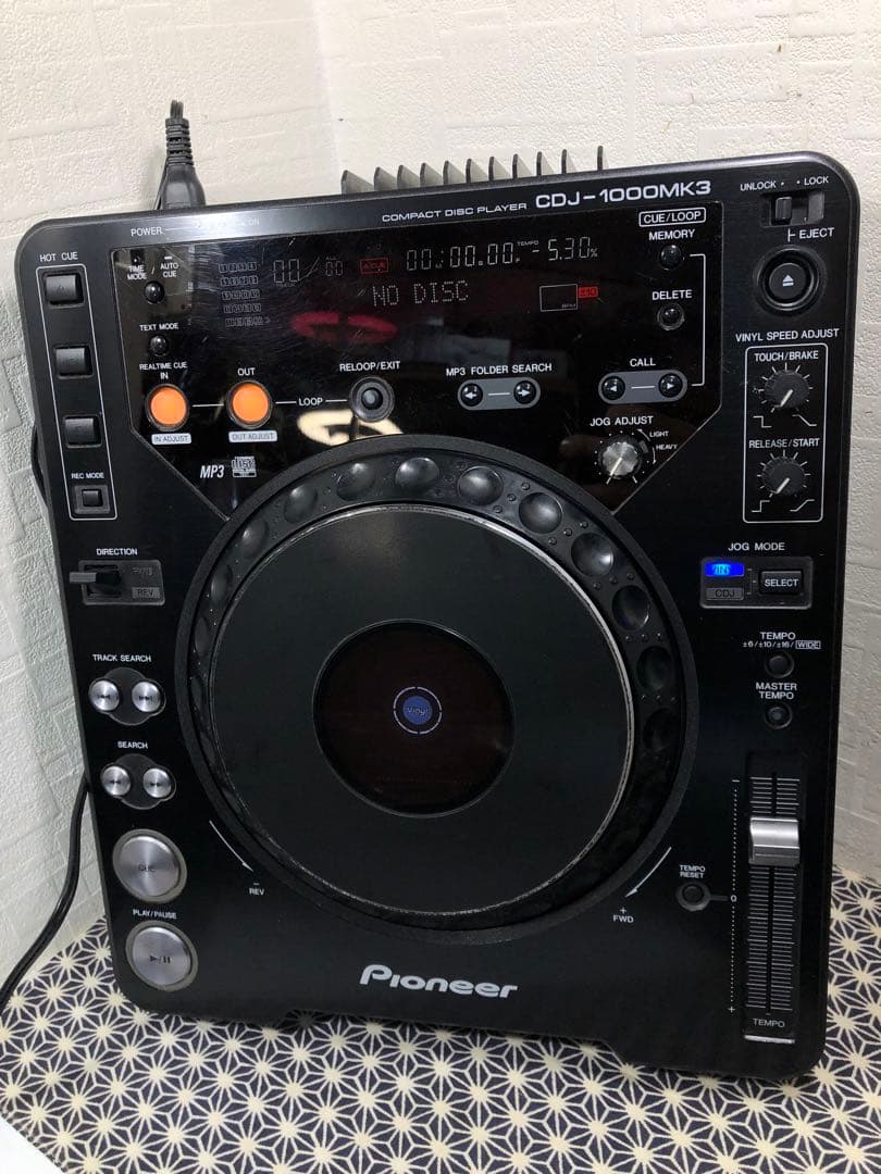 pioneer dj パイオニア　CDJ-1000mk3 レンズメンテナンス