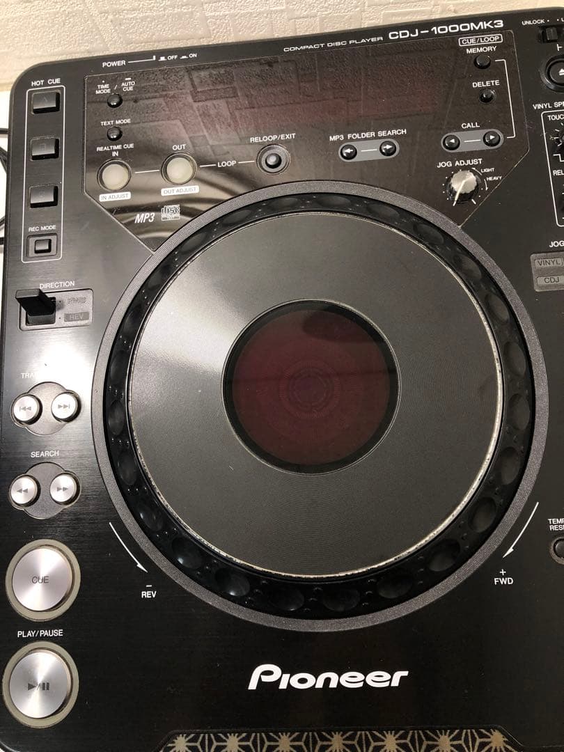 pioneer dj パイオニア　CDJ-1000mk3 レンズメンテナンス
