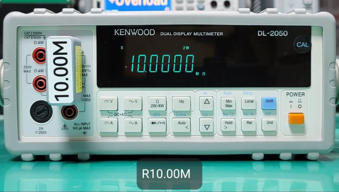 Kenwood DL-2050 デュアルディスプレイ 5.5桁 マルチメーター