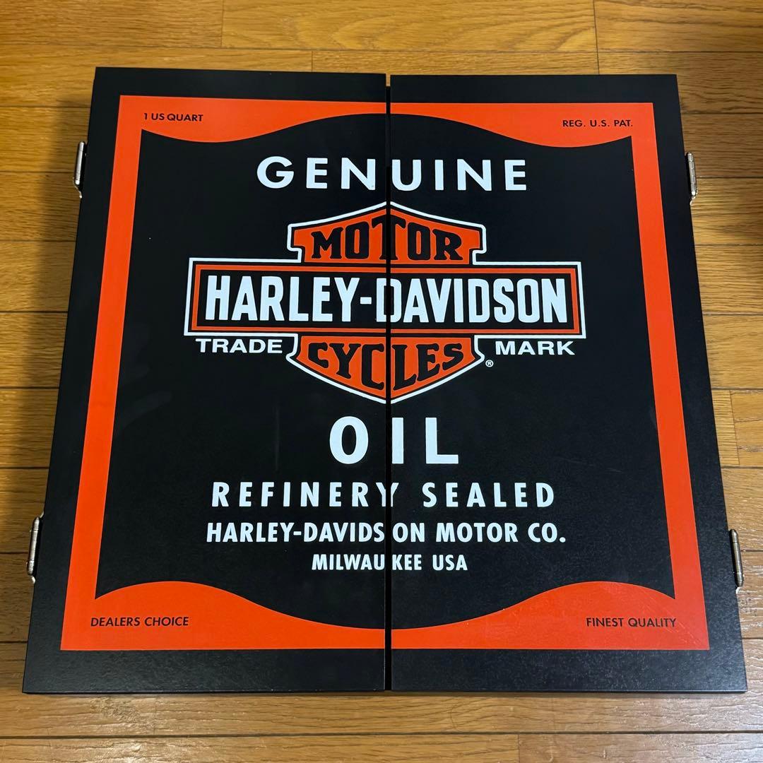 ダーツボード HARLEY-DAVIDSON Oil Can Cabinet
