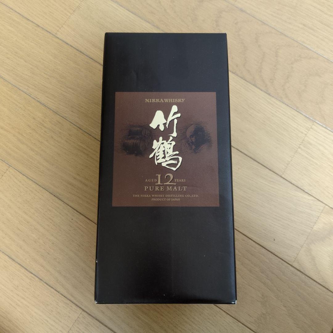 【値下げ】箱入り NIKKA 竹鶴 12年 ピュアモルトウイスキー 660ml