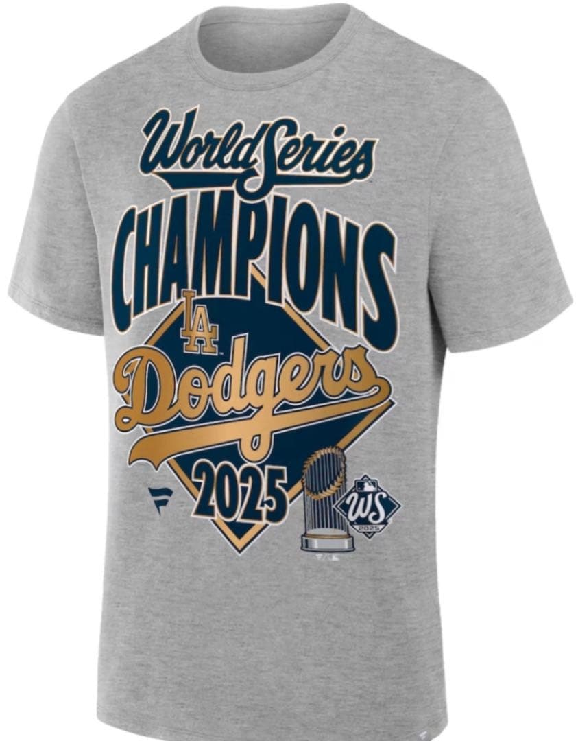 LA Dodgers 2025 ワールドシリーズ優勝記念Tシャツ Mサイズ