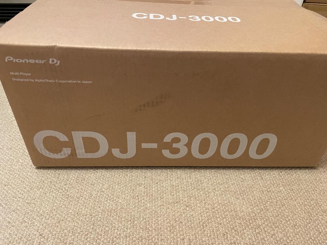【新品・未開封】Pioneer DJ CDJ-3000 本体 2024年