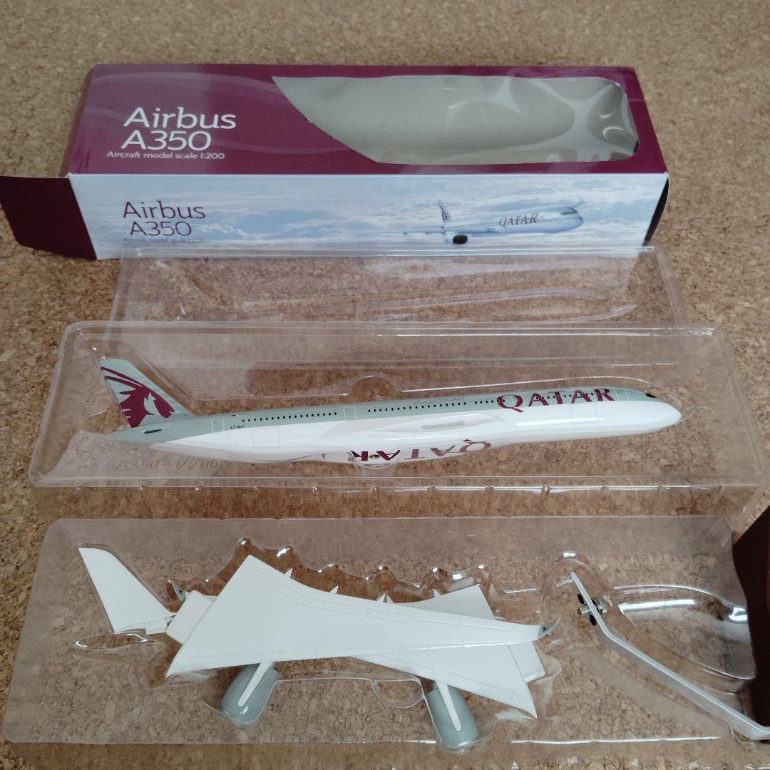 1/200 カタール航空 A350デスクトップモデル