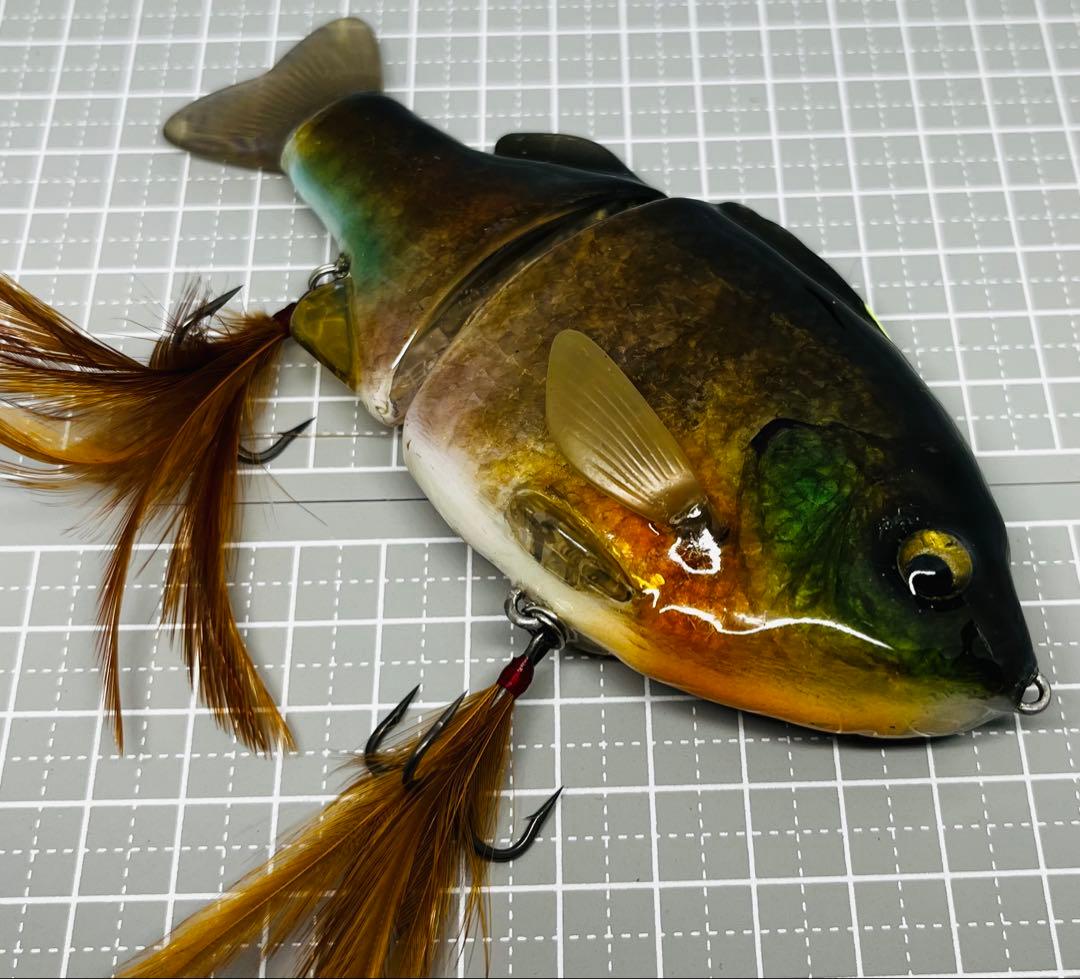 フレッシュベイトルアーズ　ブルーシュータージュニア　ブルーギル　魚皮