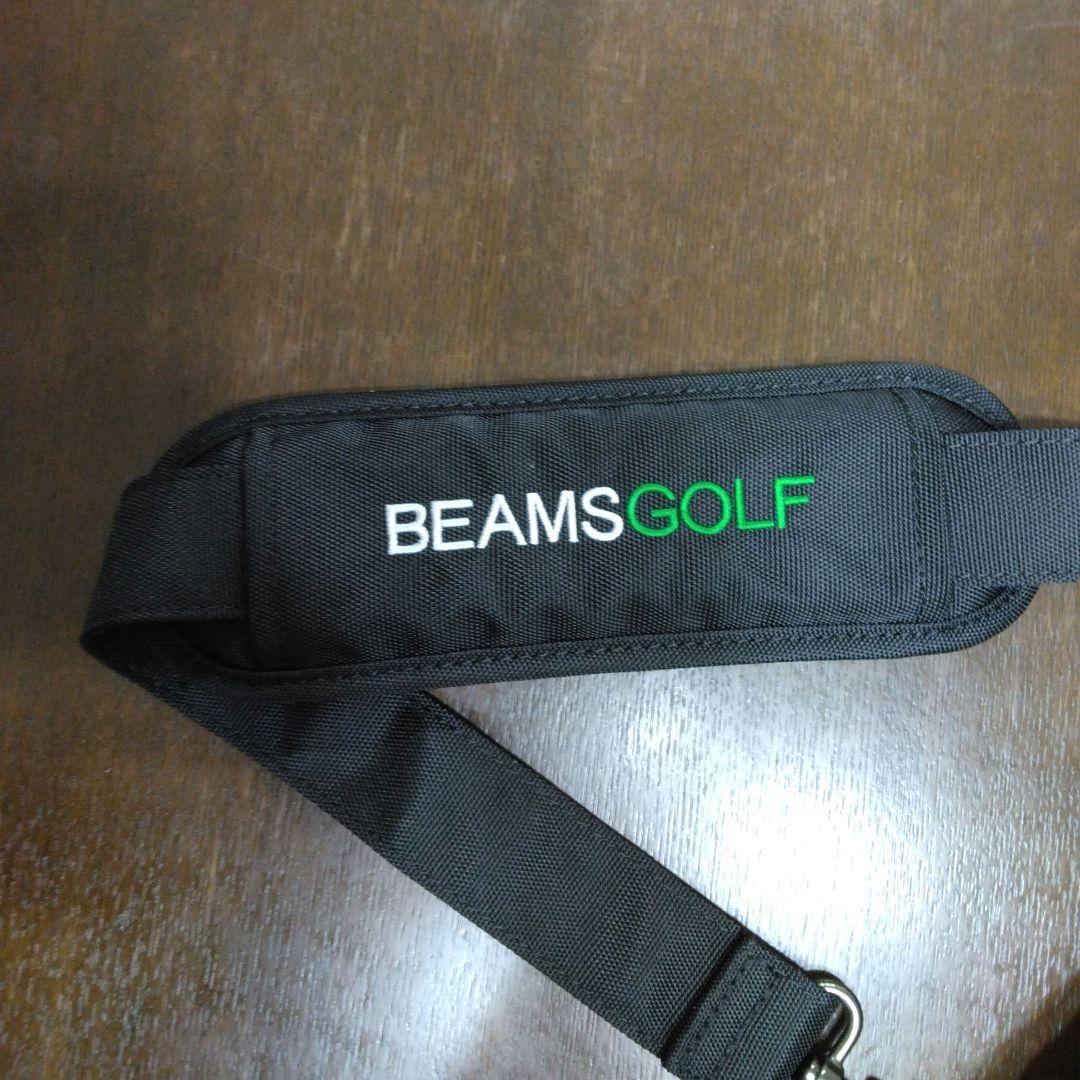 【美品】BEAMS GOLF クラブケース ブラック ゴルフバッグ 黒 ビームズ