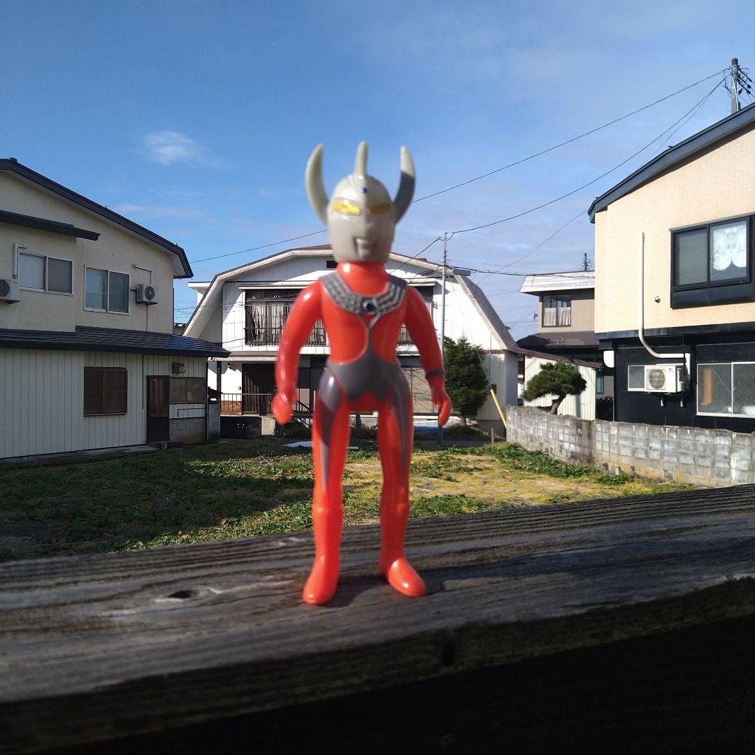 ウルトラマンタロウソフビ中古　ブルマアク