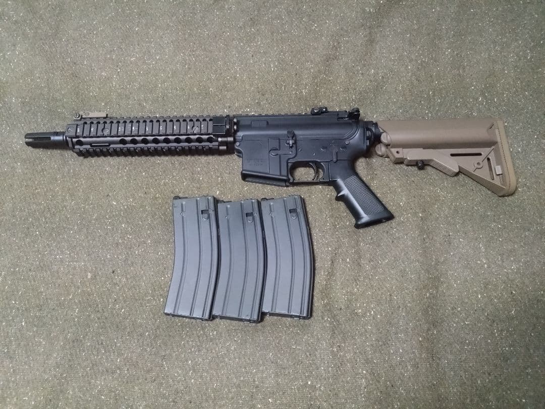 【中古】東京マルイ MK18 MOD.1 GBB マガジン３本付き 付属品あり