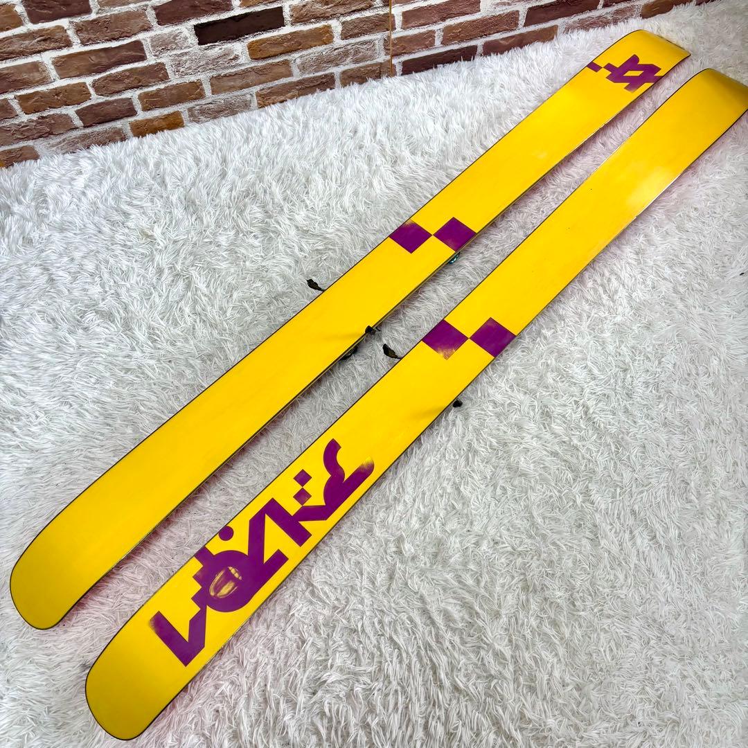 ✨美品✨Volkl フォルクル　TWO ファットスキー　パウダー板　山スキー