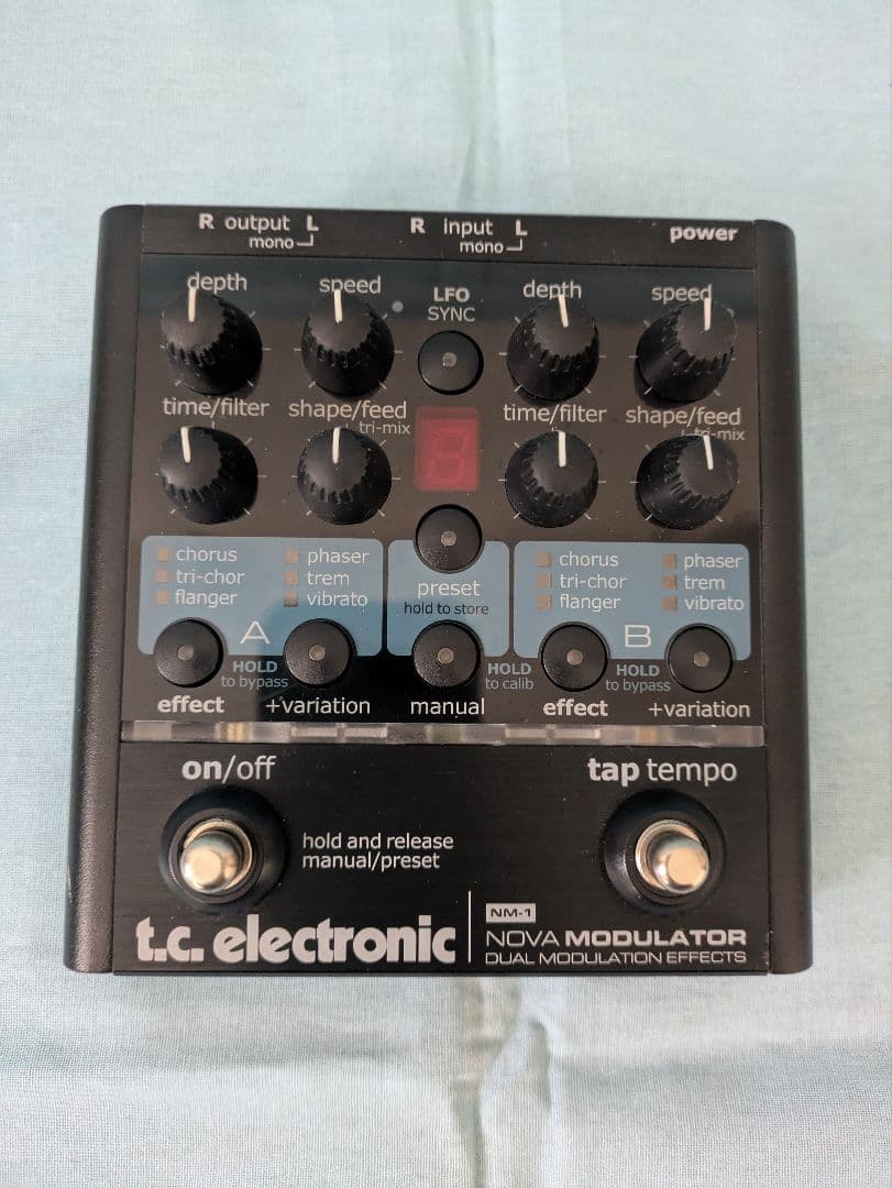 ギター t.c. electronic Nova Modulator