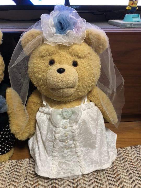 結婚式用 テッドアレンジ オーダーメイド ペアテディーベアー