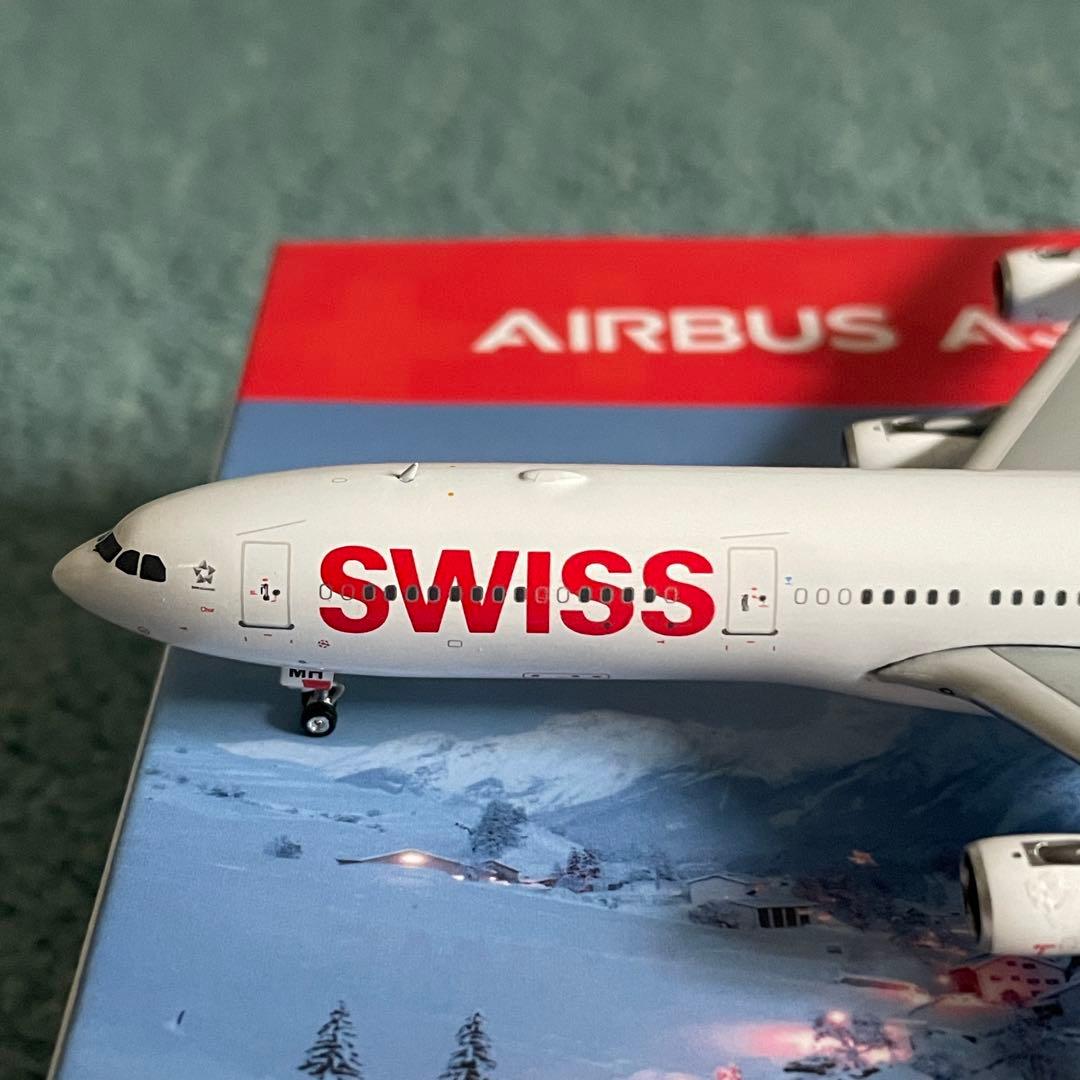 SWISS A340-300 スイス航空 エアバス ph 1:400