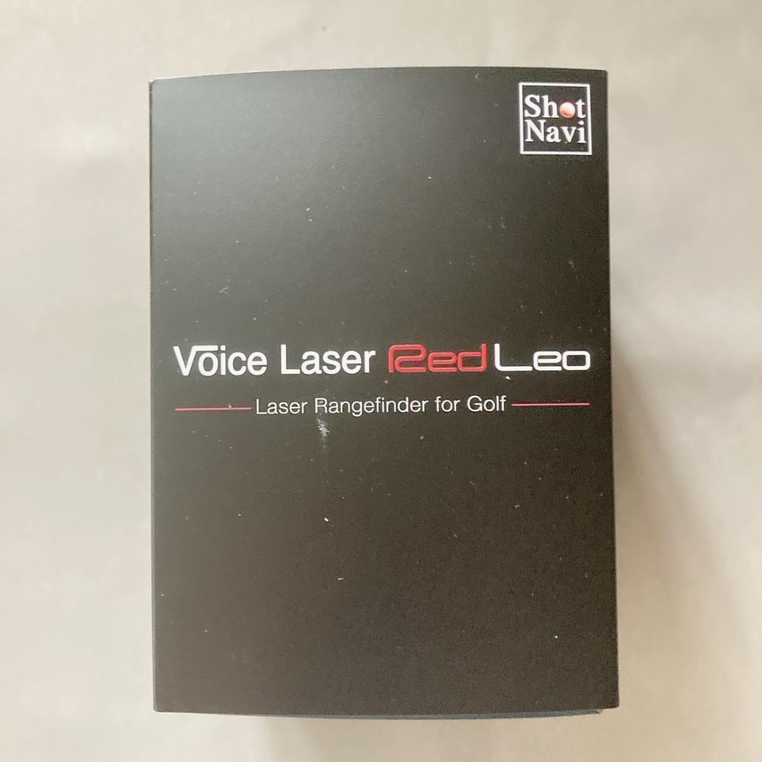 【新品】ショットナビ ゴルフ 距離計 Voice Laser Red +おまけ