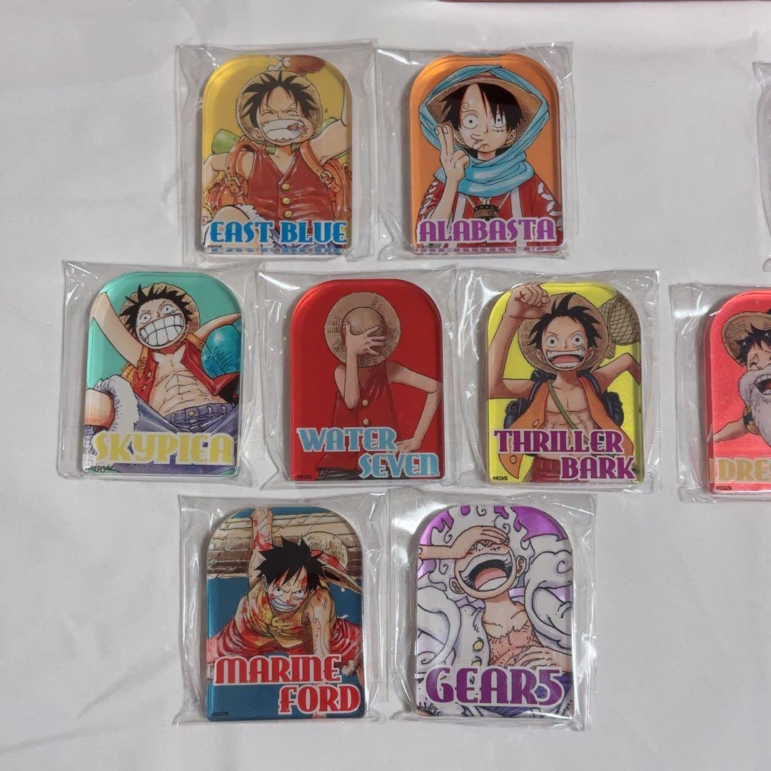 ONE PIECE DAY 25 ルフィのコスチュームコレクション コンプリート