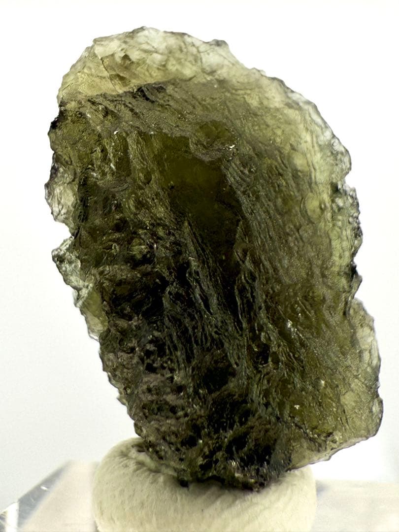 モルダバイト　原石　鉱物標本　天然石　隕石　天然ガラス　リビンググラス