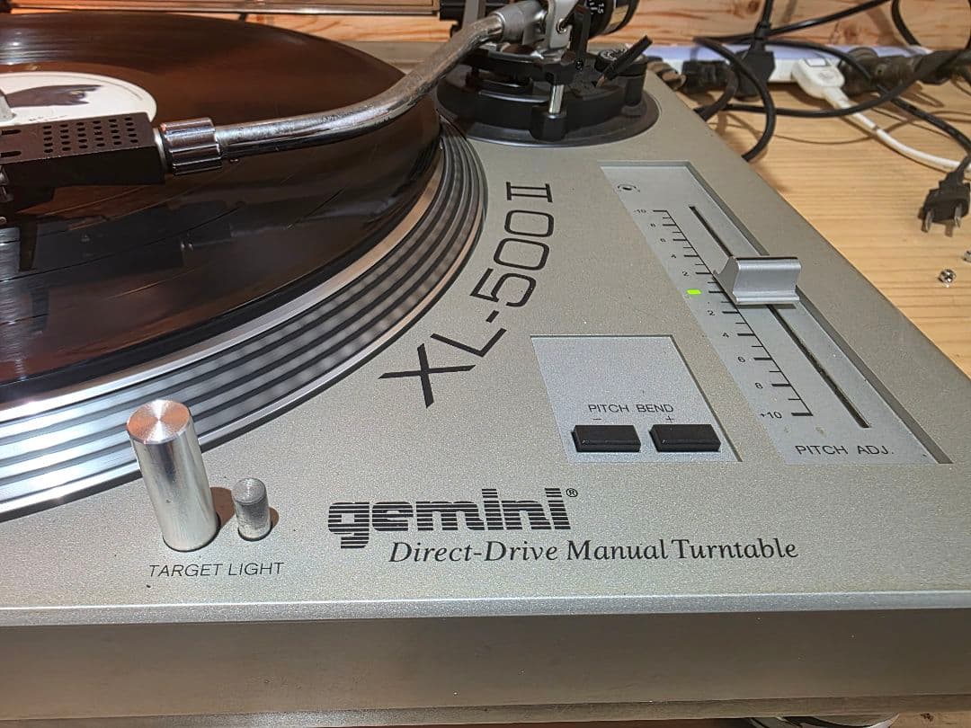 gemini XL-500 II ターンテーブル　レコードプレーヤー