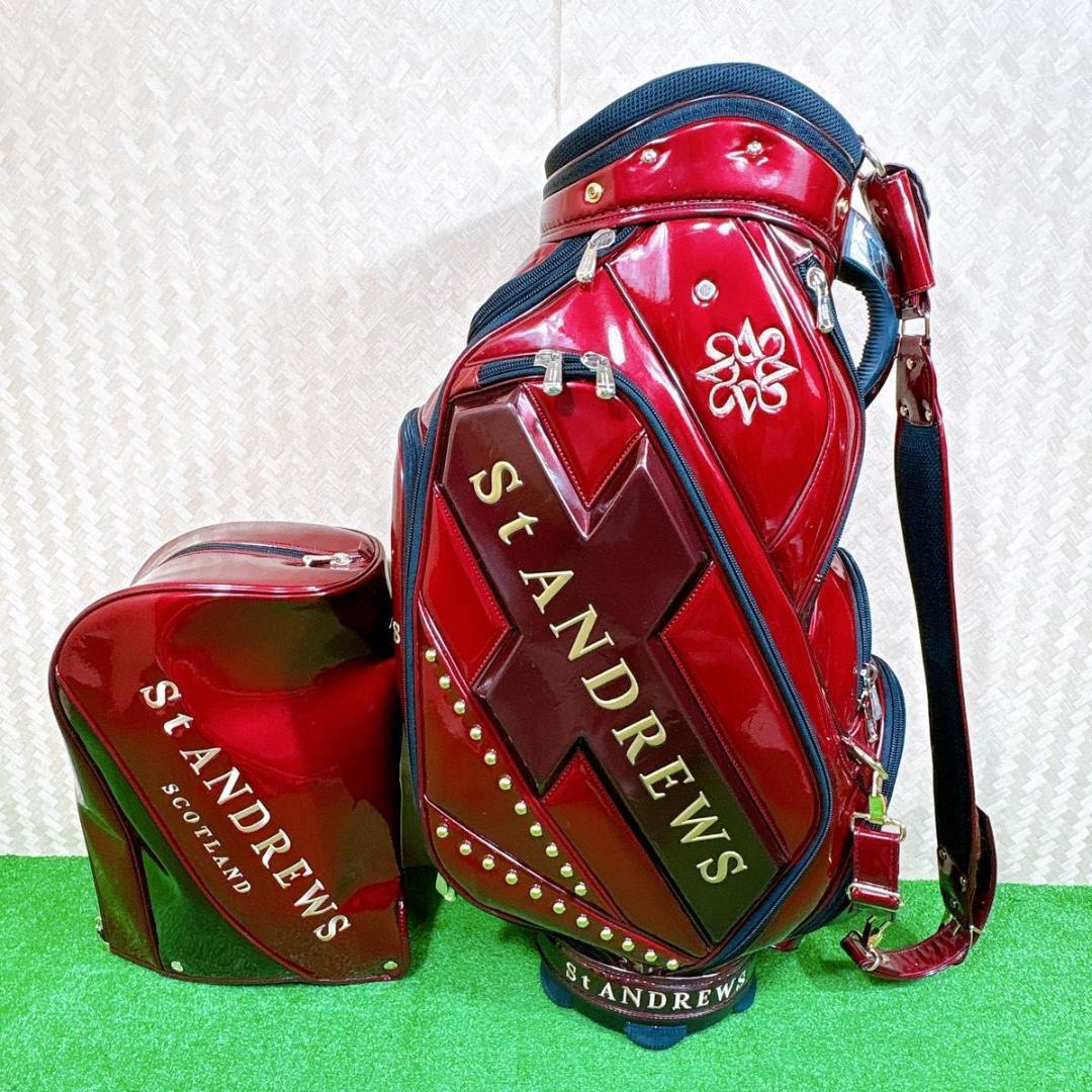 St ANDREWS セントアンドリュー　キャディバッグ　カートタイプ