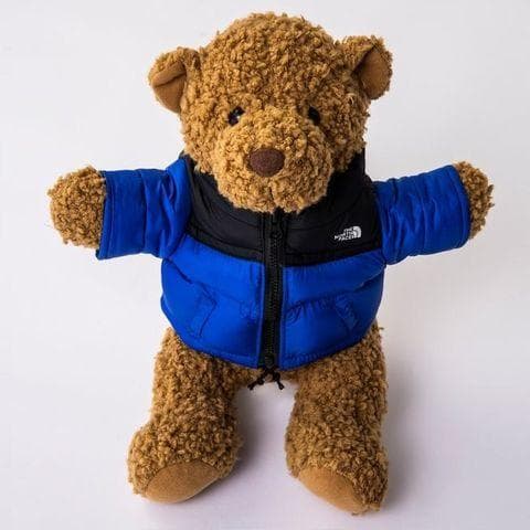 ザ ノースフェイス TNF ヌプシベア ぬいぐるみ 青 ブルー